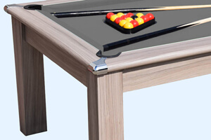 Modern Diner Slate Bed Pool Dining Table - 6 ft, 7 ft | Liberty Games