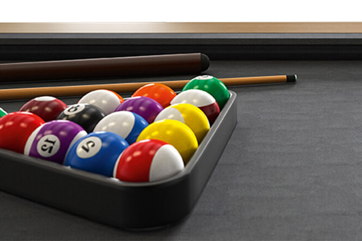 Rene Pierre Elan 6ft Slate Bed Pool Dining Table | Liberty Games