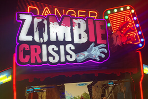 Zombie Crisis Arcade Machine | Liberty Games