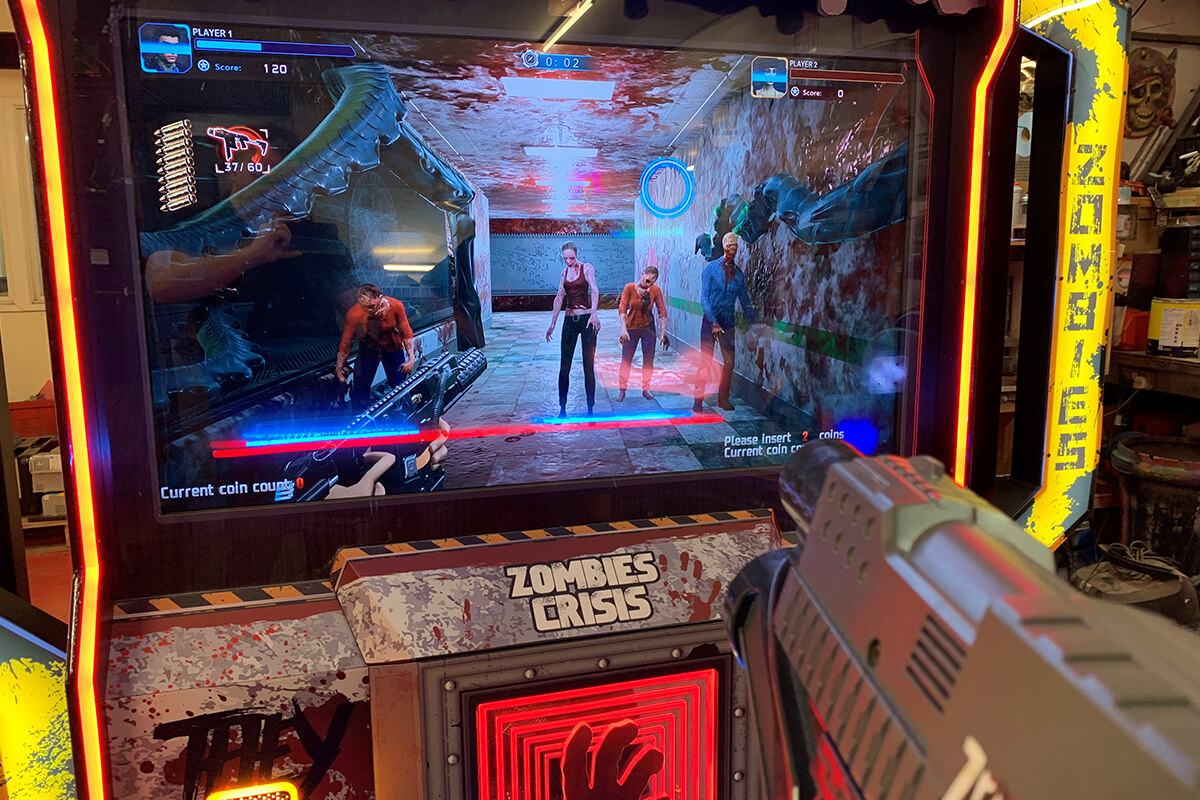 Zombie Crisis Arcade Machine | Liberty Games