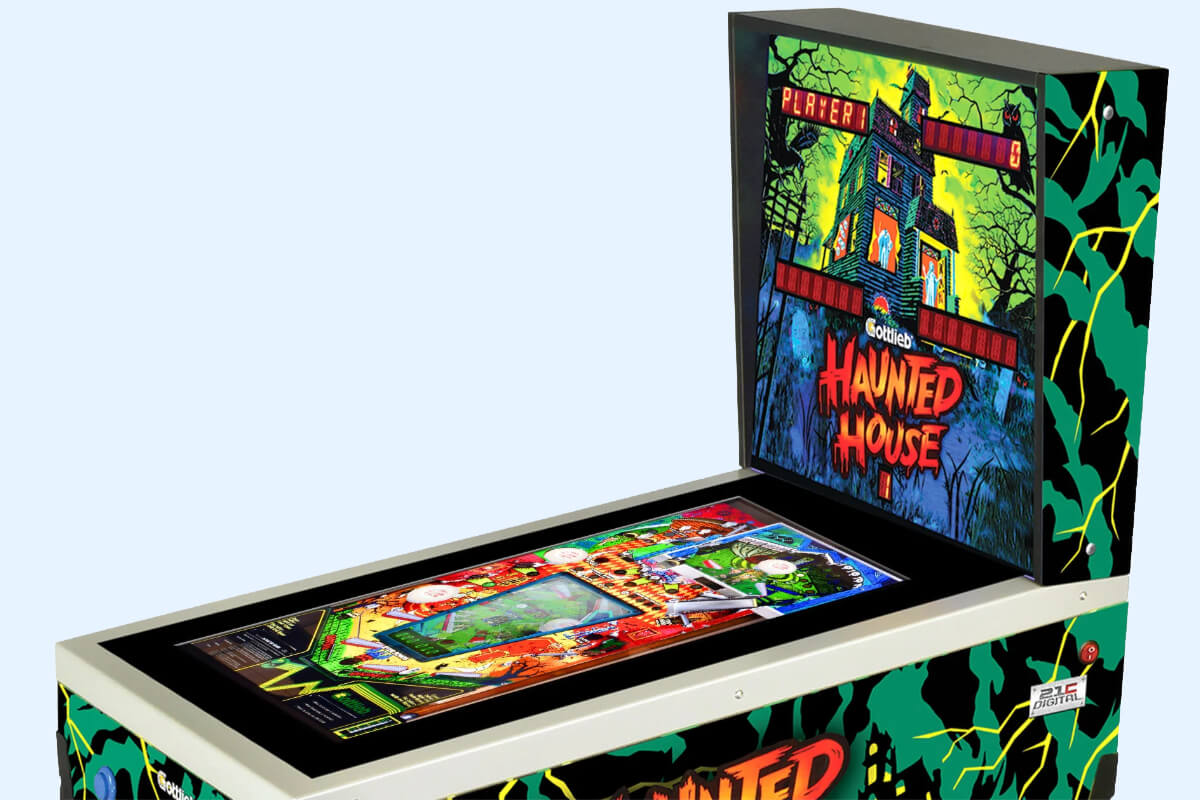 Toyshock Haunted House Virtual Pinball Machine | Liberty Games