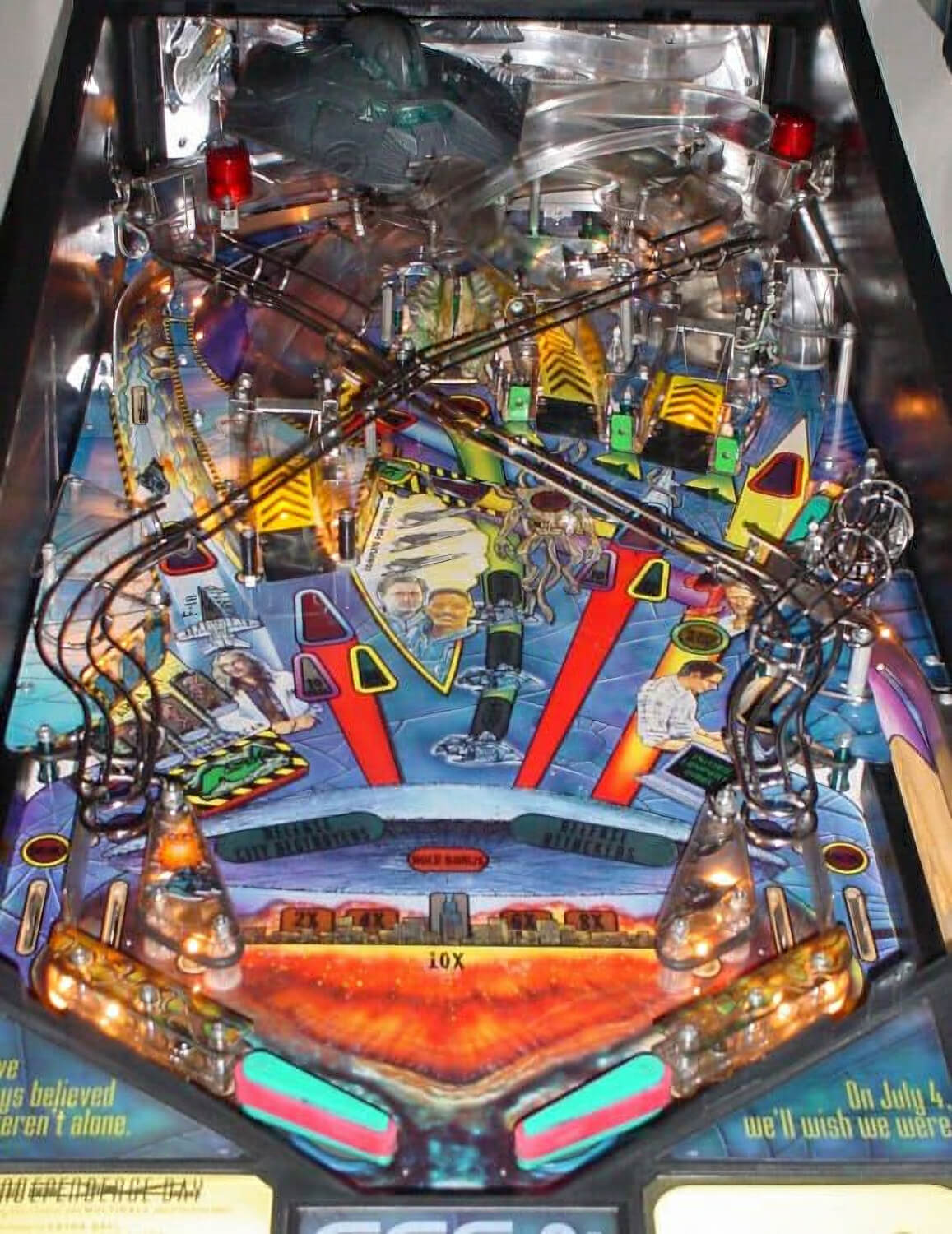 ID4: Independence Day Pinball Machine For Sale | Liberty Games