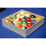 Competition 2 1/4'' (57mm) Spots & Stripes Pool Ball Set