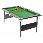 Deluxe Foldaway Folding Leg Pool Table | Liberty Games