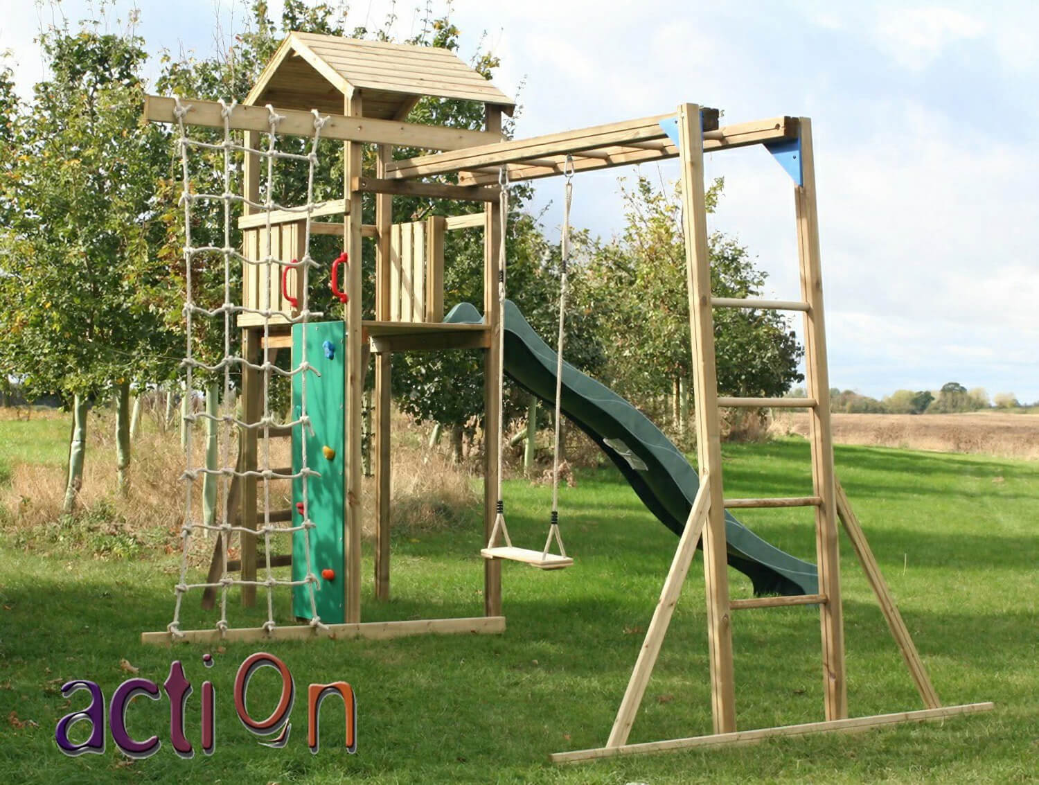 Monmouth Monkey Wooden Play Centre | Liberty Games