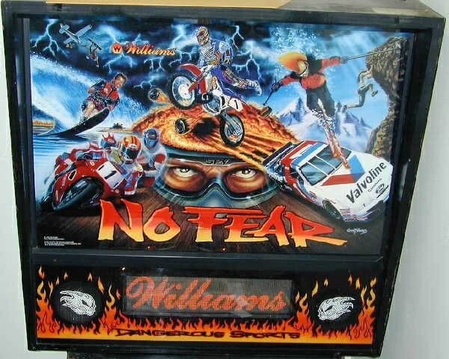 No Fear: Dangerous Sports Pinball Machine For Sale | Liberty Games
