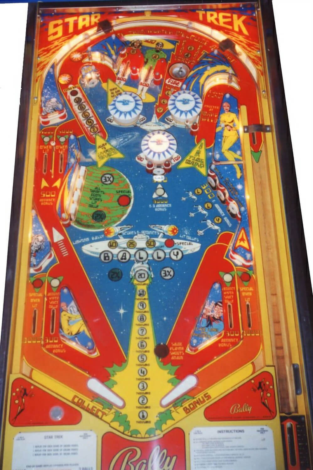 Bally Star Trek Pinball Machine For Sale | Liberty Games