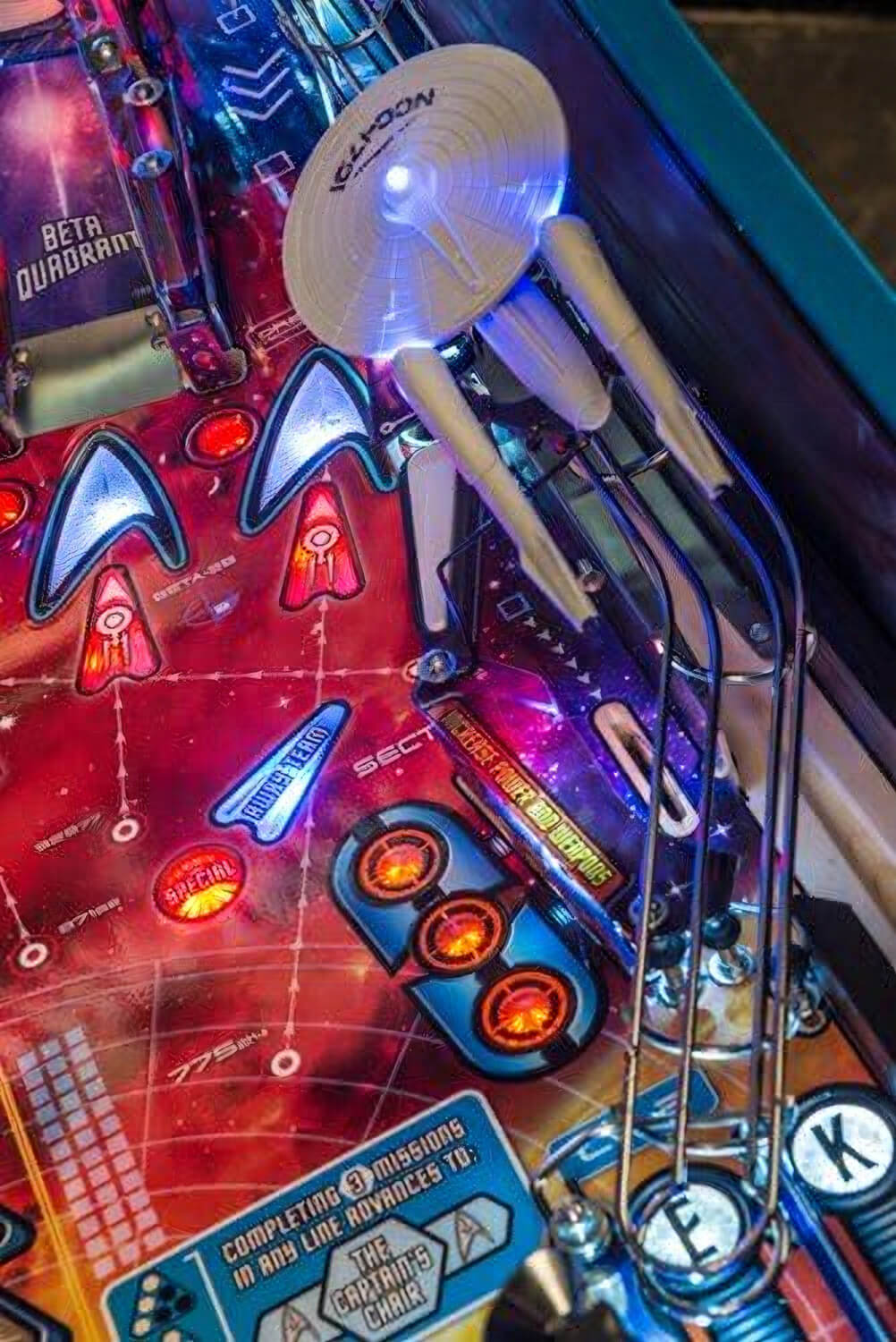 Stern Star Trek Premium Pinball Machine For Sale | Liberty Games