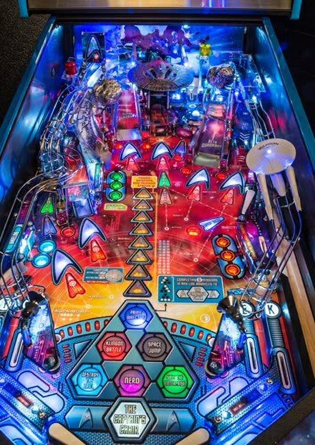 Stern Star Trek Premium Pinball Machine For Sale | Liberty Games