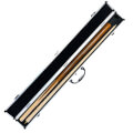 Chrome Cue Case for 2 Piece Pool Cue (P2231) | Liberty Games