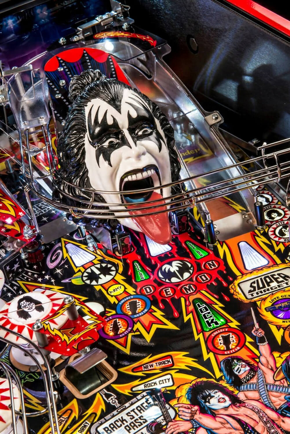 Stern KISS Limited Edition Pinball Machine For Sale | Liberty Games