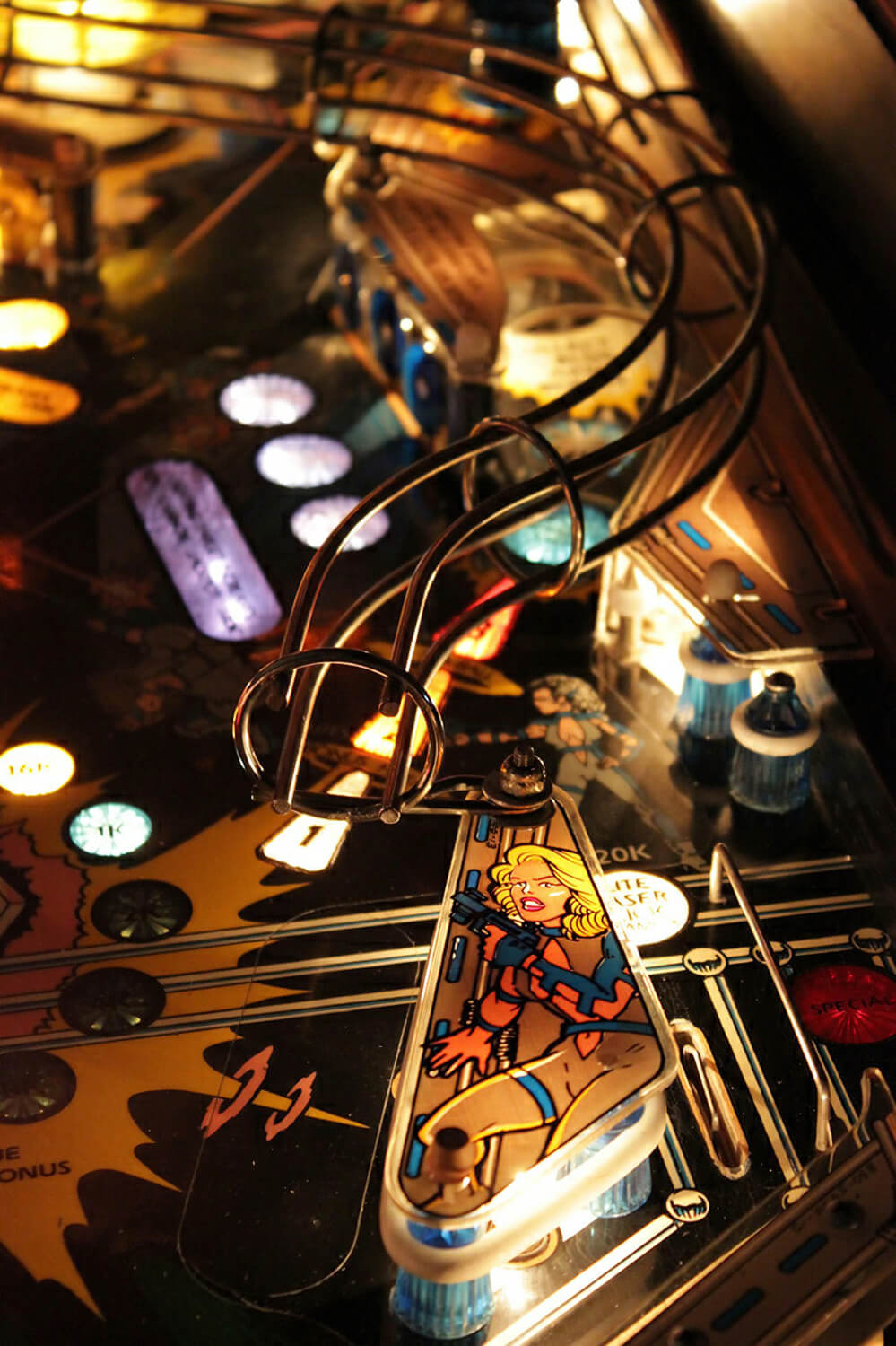 Laser War Pinball Machine For Sale | Liberty Games