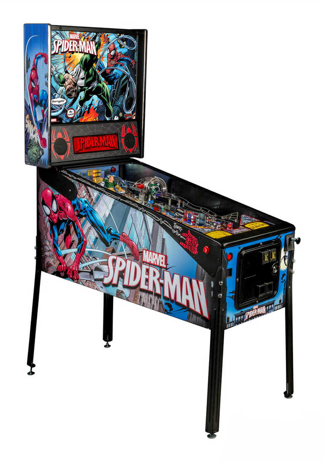 Stern Spider-Man 'Vault Edition' Pinball Machine | Liberty Games