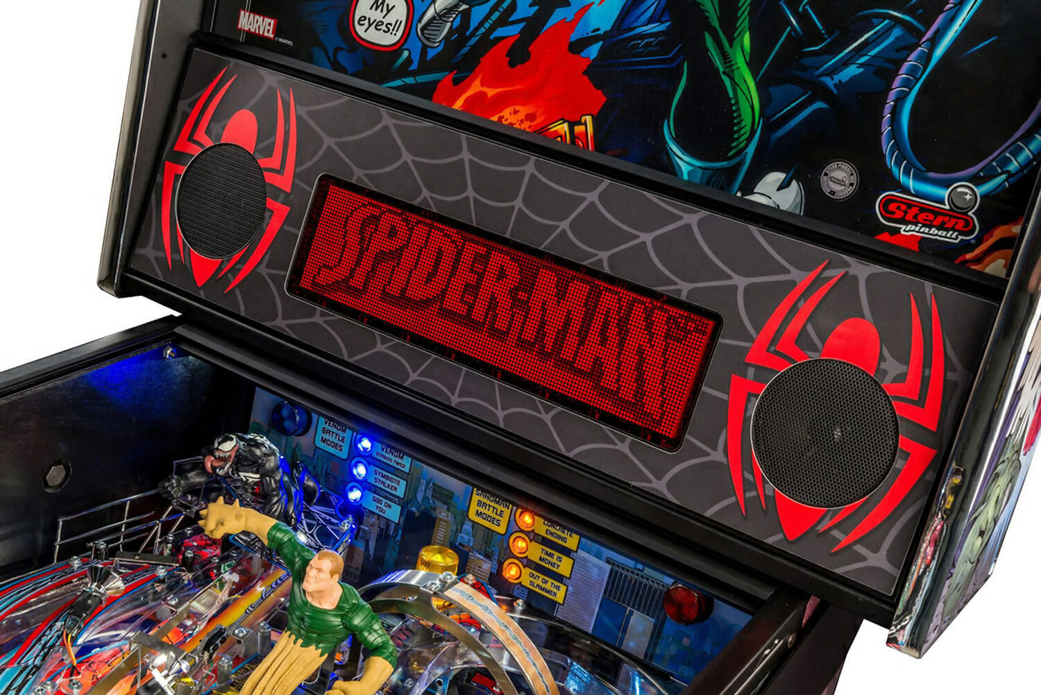 Stern Spider-Man 'Vault Edition' Pinball Machine | Liberty Games