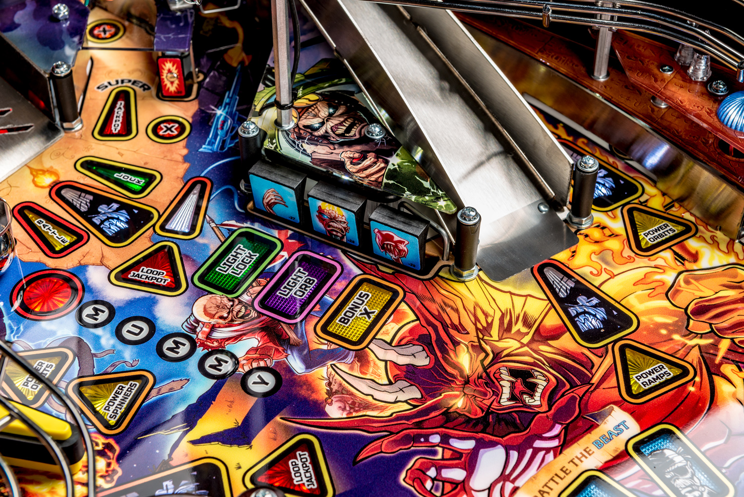 Stern Iron Maiden: Legacy Of The Beast Pro Pinball Machine