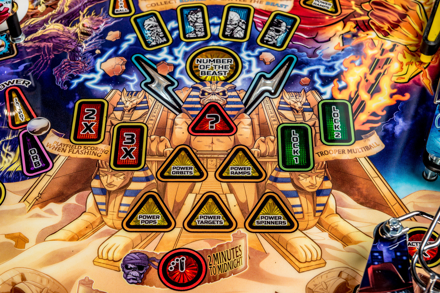 Stern Iron Maiden: Legacy Of The Beast Pro Pinball Machine