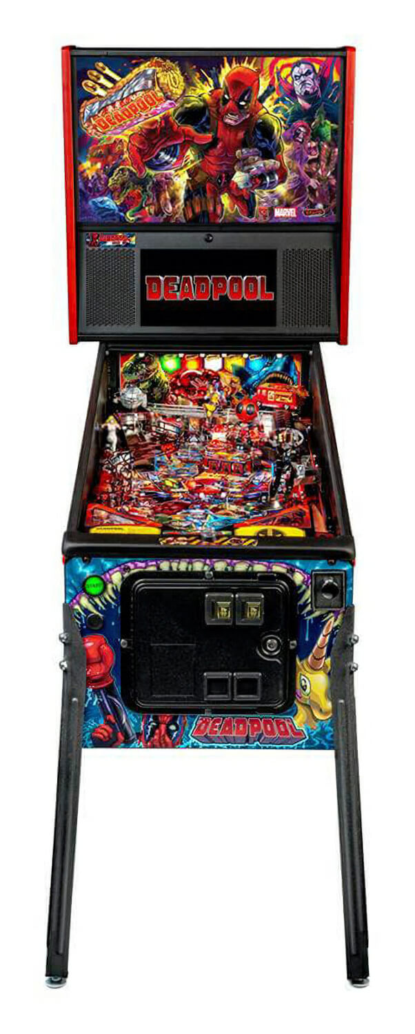Stern Deadpool Premium Pinball Machine | Liberty Games