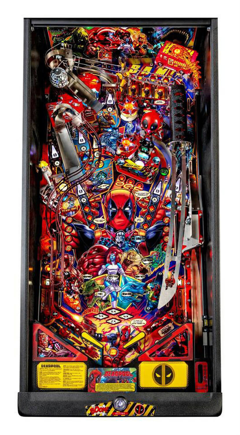 Stern Deadpool Premium Pinball Machine | Liberty Games