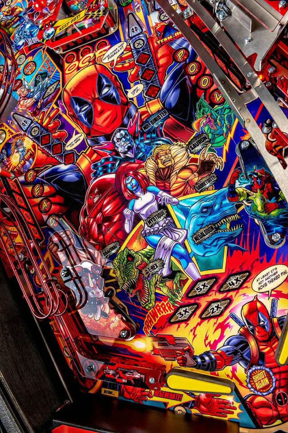 Stern Deadpool Premium Pinball Machine | Liberty Games