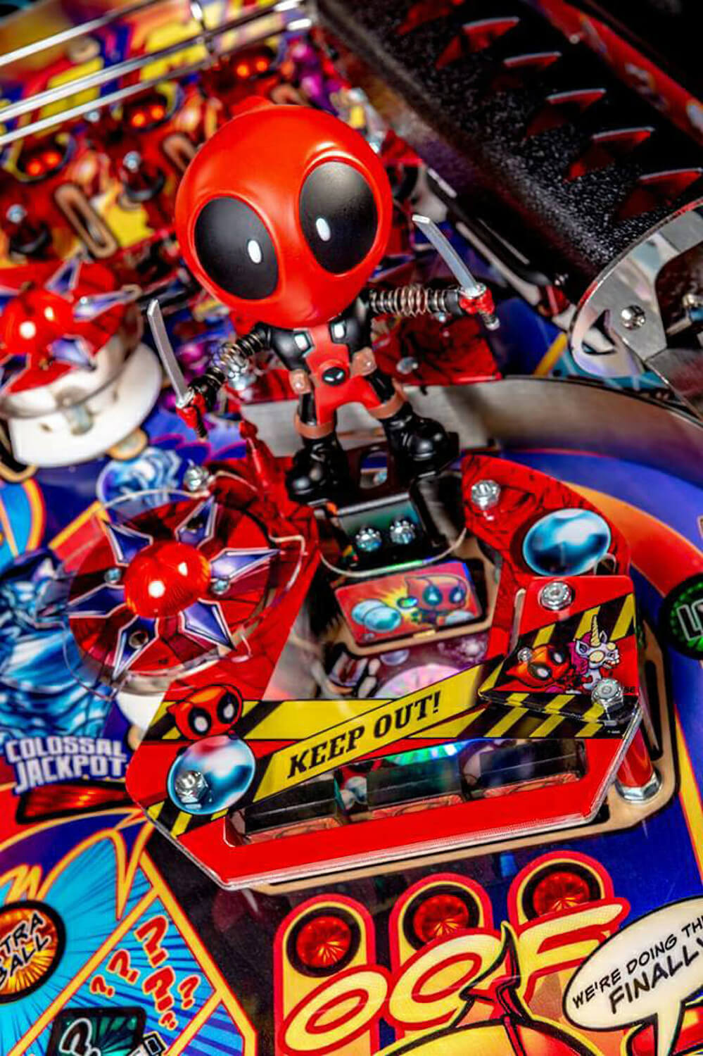 Stern Deadpool Premium Pinball Machine | Liberty Games
