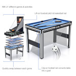 Tekscore Goal 21-in-1 4ft Multi Games Table | Liberty Games