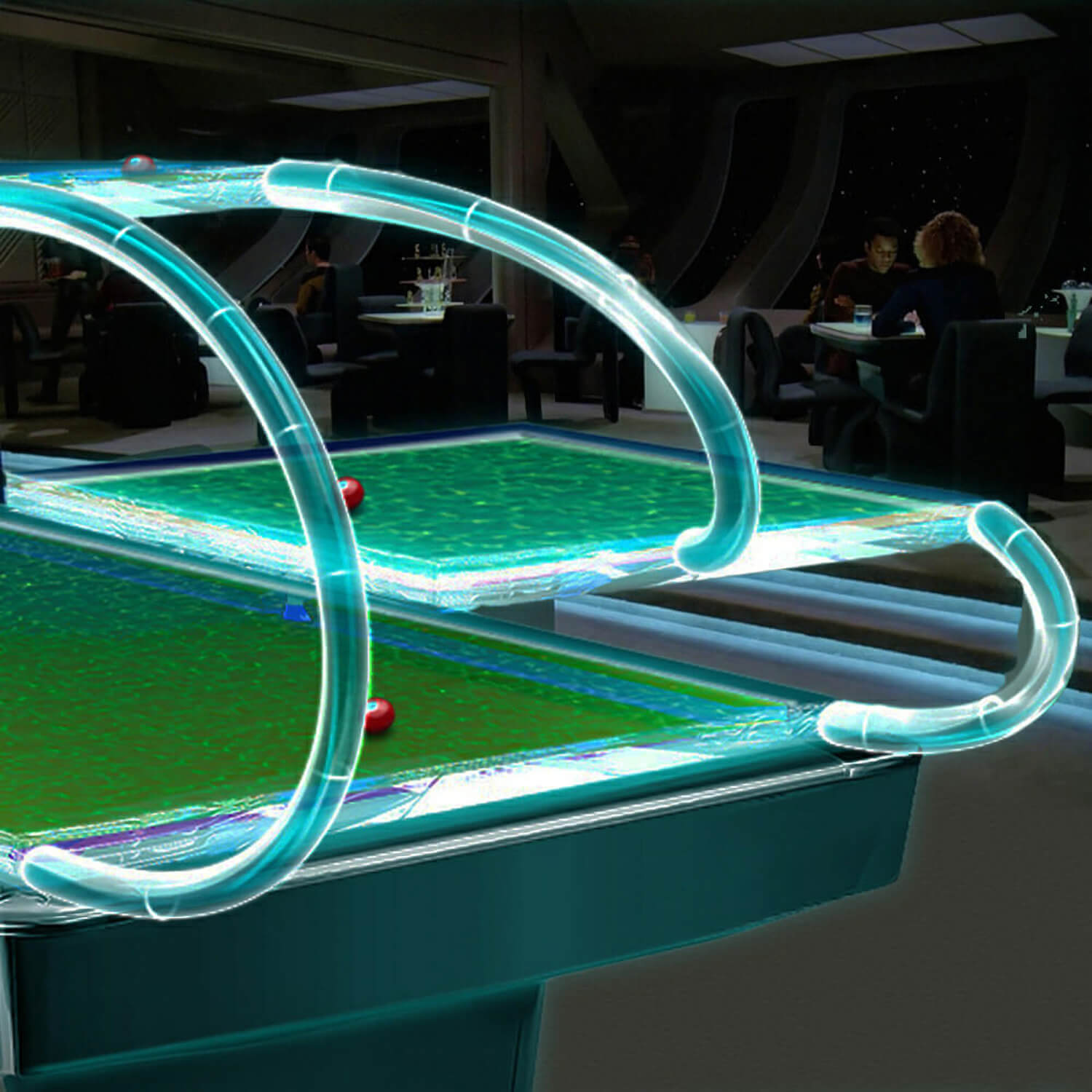 Star Trek Tri-Dimensional Pool Table | Liberty Games