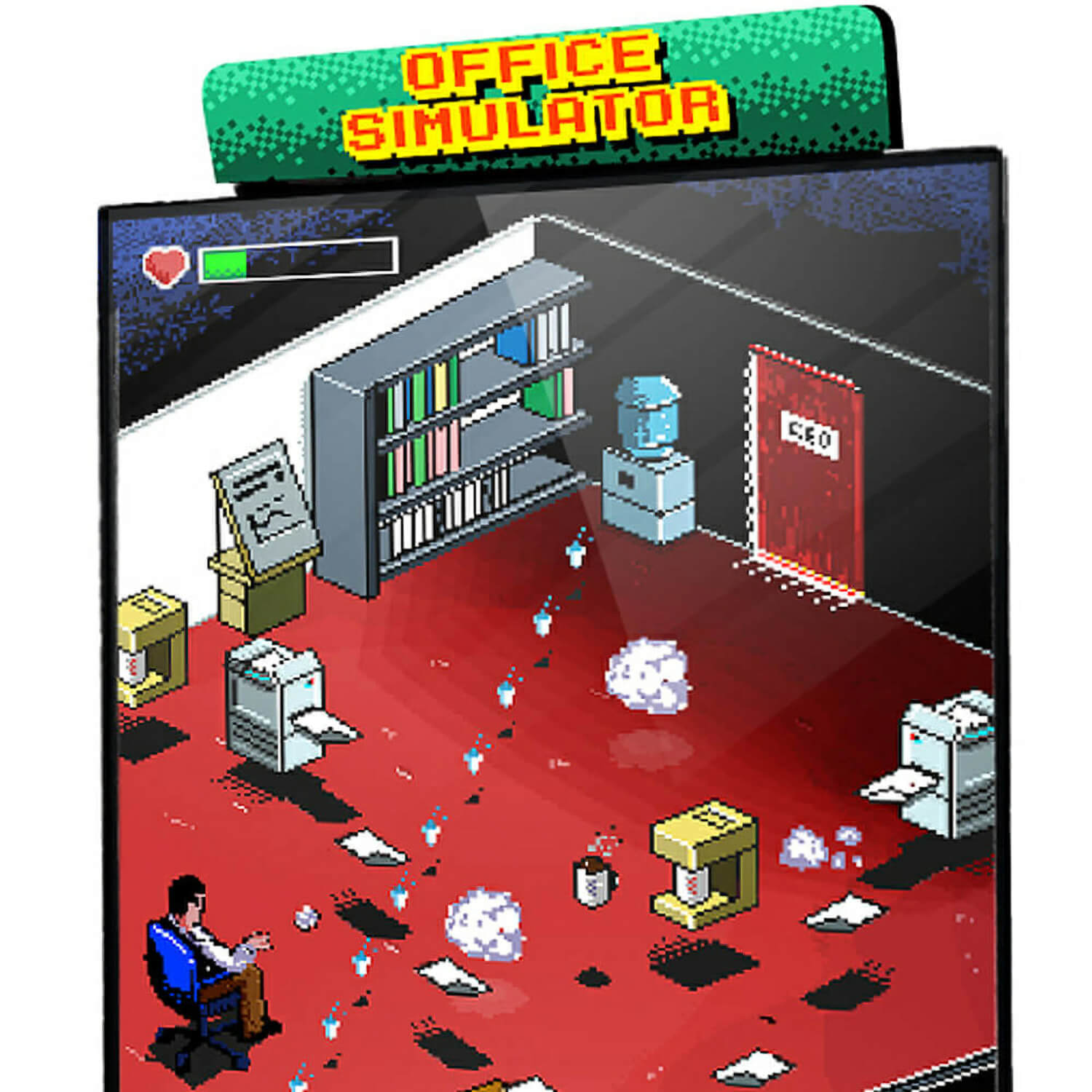 Office Simulator Deluxe Arcade Machine | Liberty Games