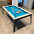The Steel 6ft Slate Bed American Pool Table | Liberty Games