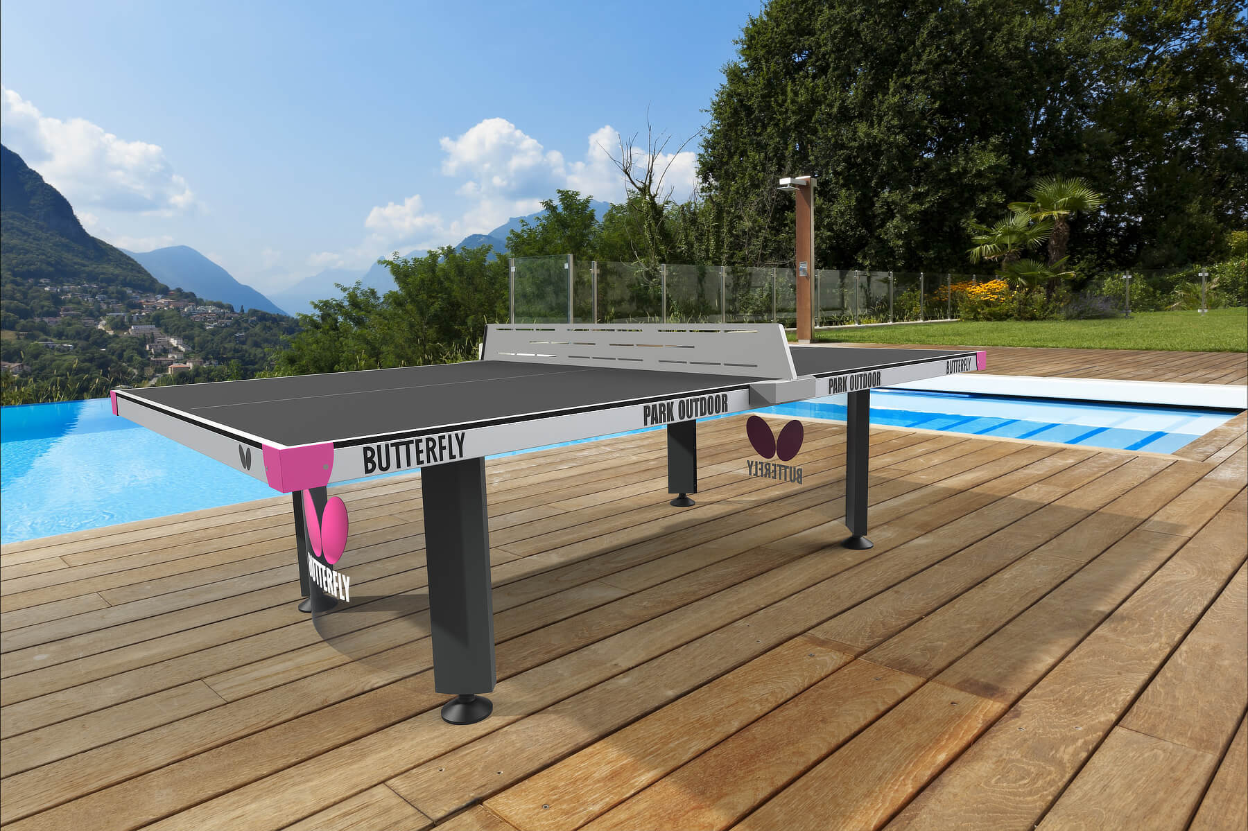 Butterfly Park Outdoor Table Tennis | Liberty Games