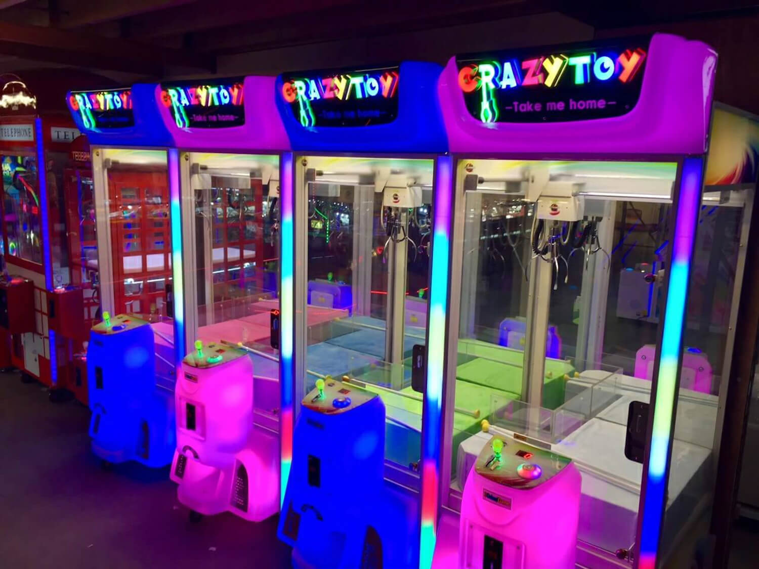 Crazy Toy Arcade Crane Machine | Liberty Games