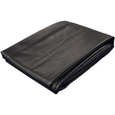 Pureline Black Leather Pool Table Cover | Liberty Games