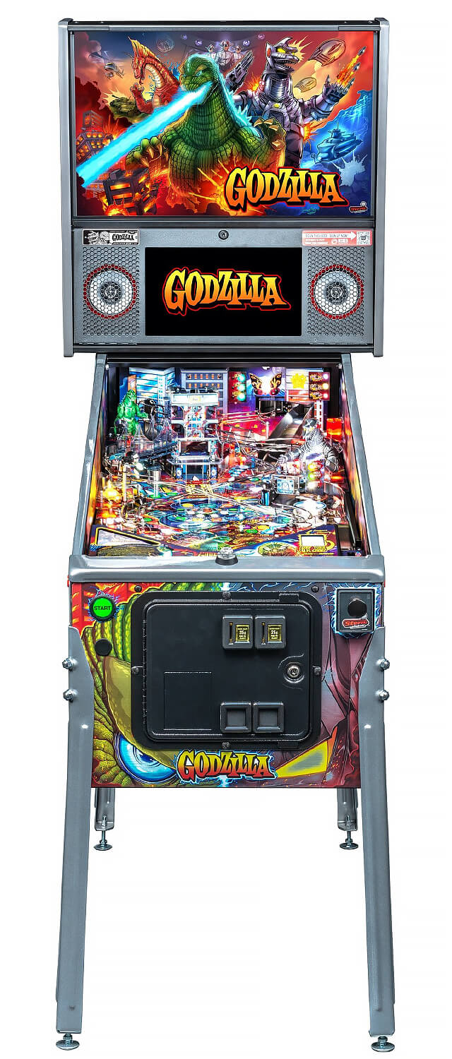 Stern Godzilla Limited Edition Pinball Machine | Liberty Games