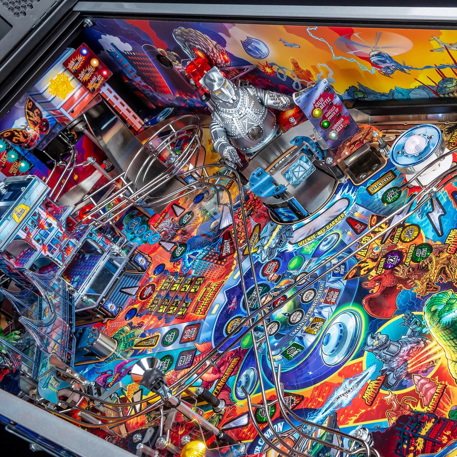 Stern Godzilla Limited Edition Pinball Machine | Liberty Games