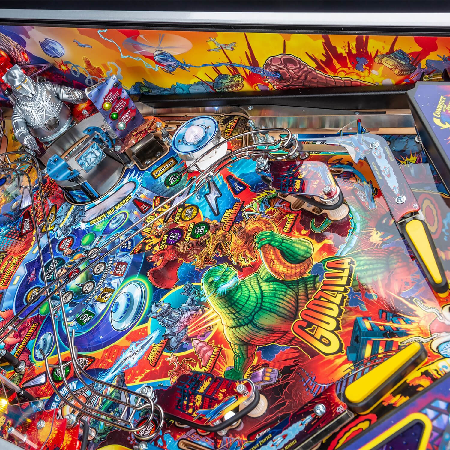 Stern Godzilla Limited Edition Pinball Machine | Liberty Games