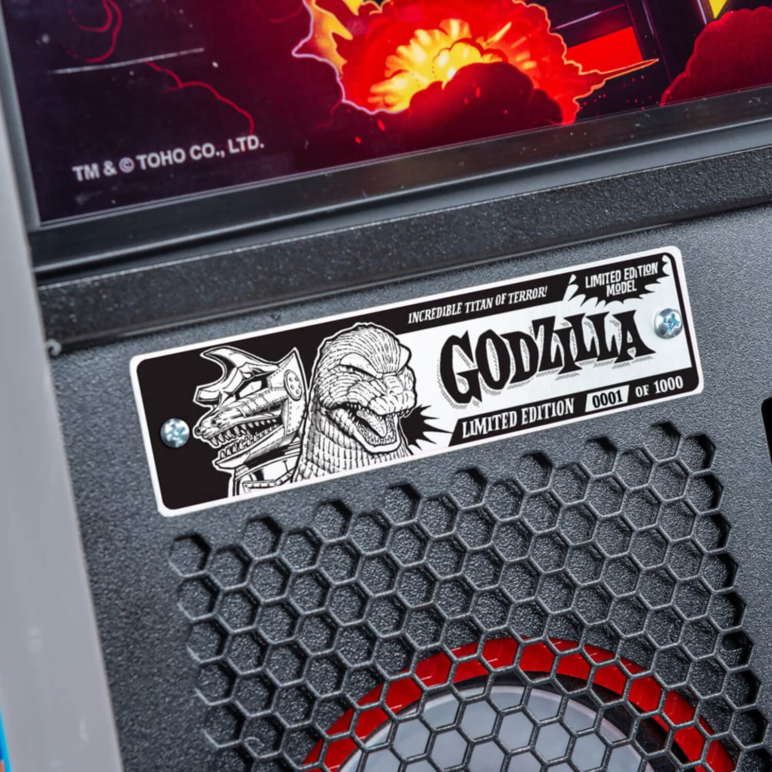 Stern Godzilla Limited Edition Pinball Machine | Liberty Games