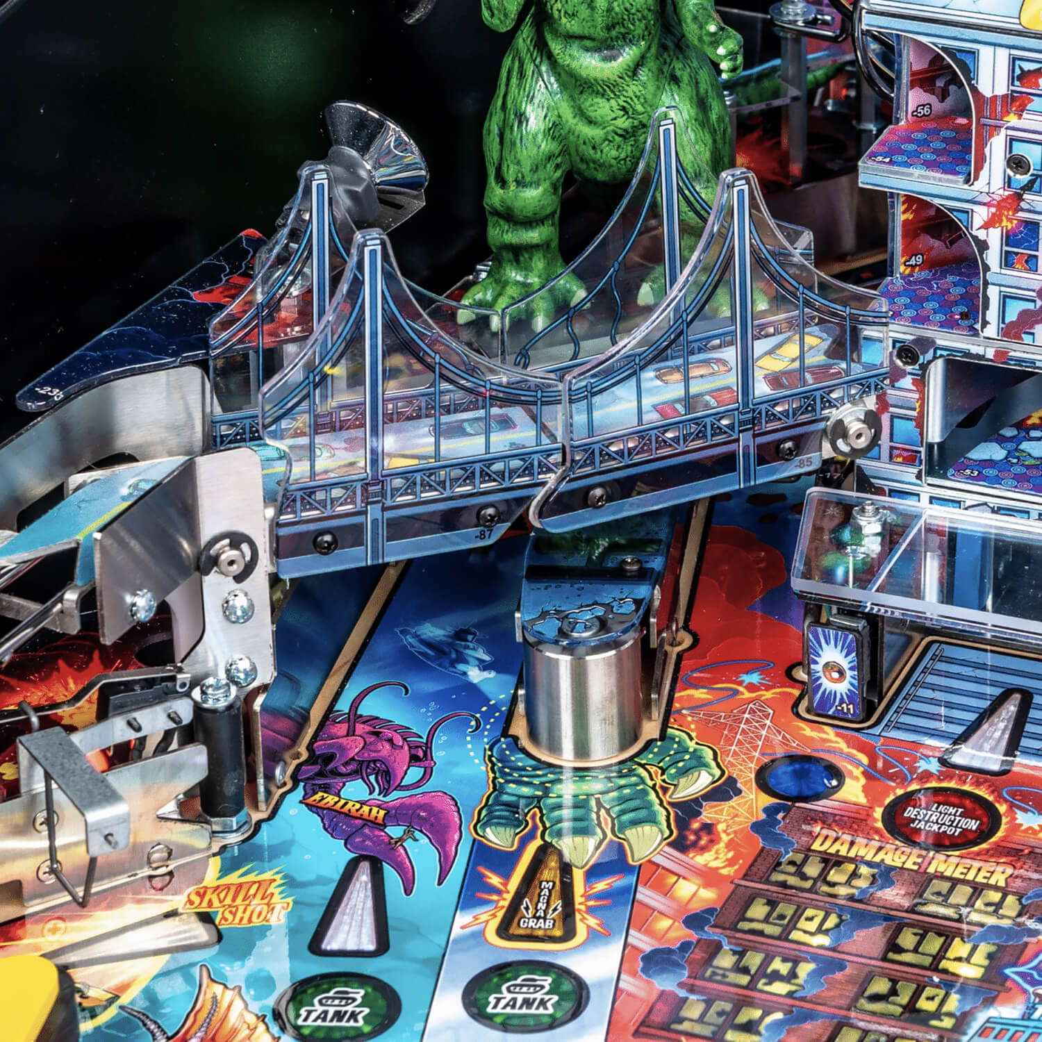 Stern Godzilla Limited Edition Pinball Machine | Liberty Games
