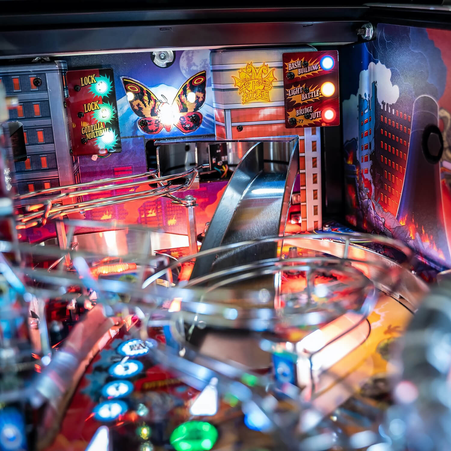 Stern Godzilla Limited Edition Pinball Machine | Liberty Games