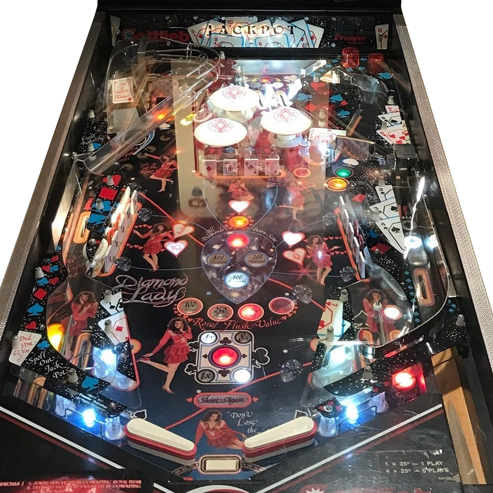 Diamond Lady Pinball Machine For Sale | Liberty Games
