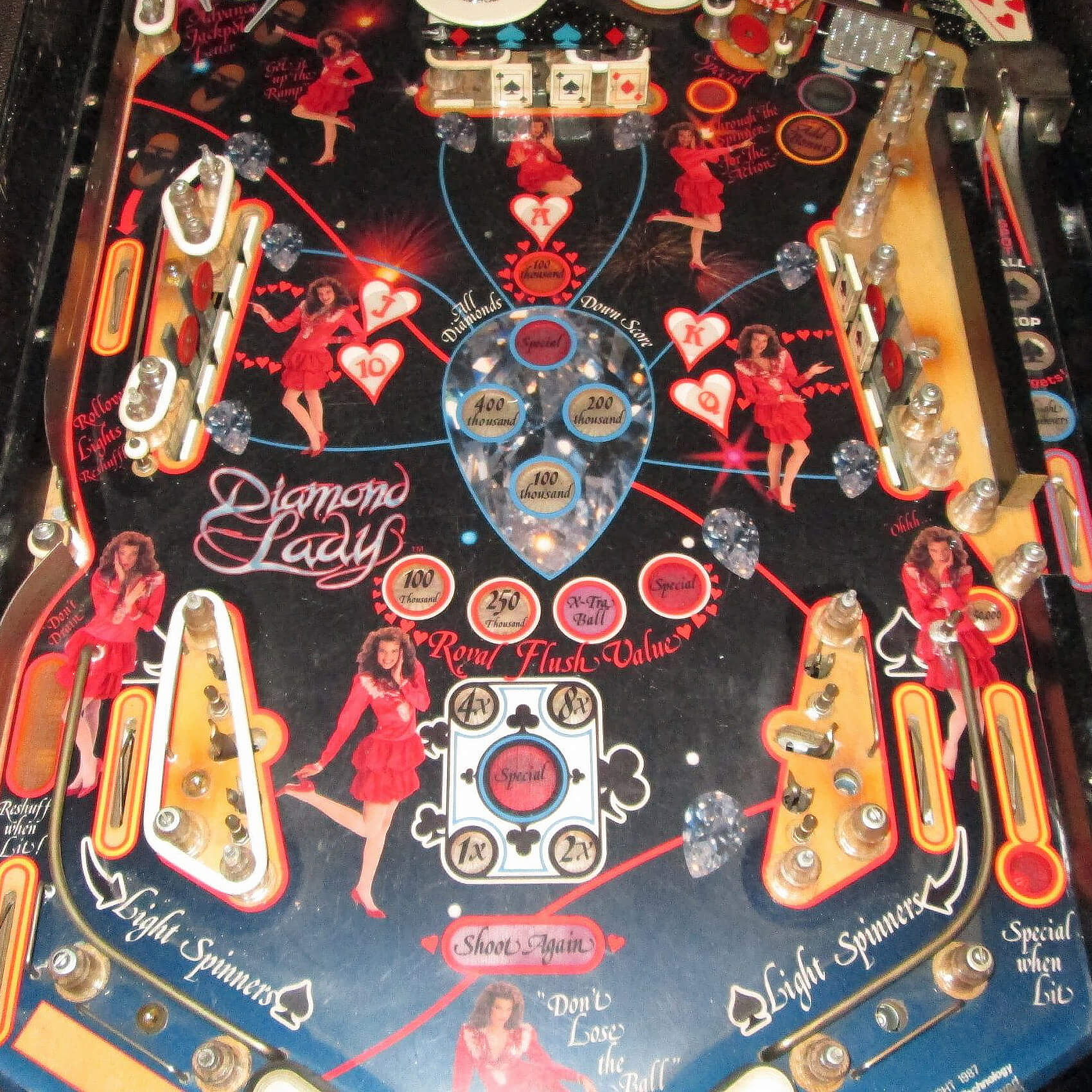 Diamond Lady Pinball Machine For Sale | Liberty Games