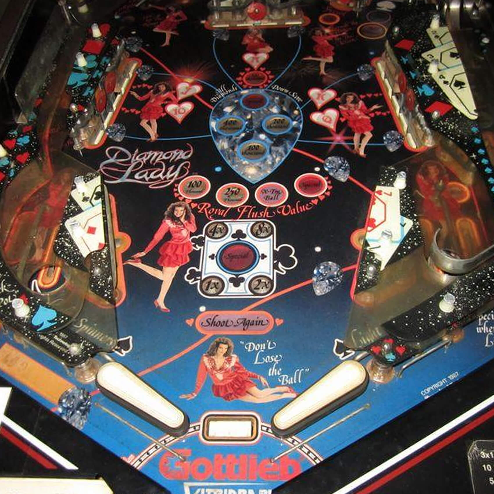 Diamond Lady Pinball Machine For Sale | Liberty Games