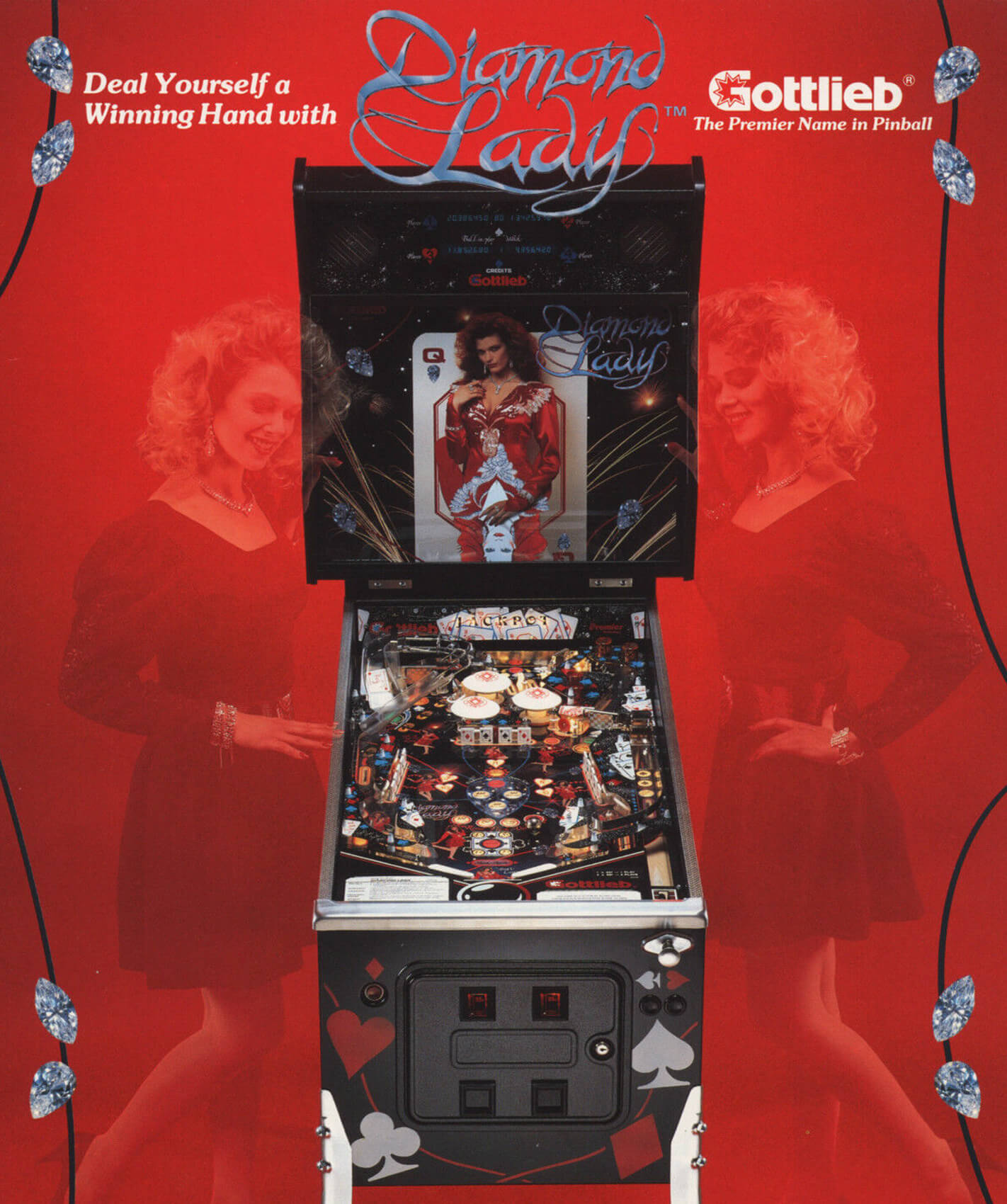 Diamond Lady Pinball Machine For Sale | Liberty Games