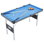 Tekscore Compact 4ft 6in Folding Leg Snooker/Pool Table
