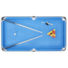 Tekscore Compact 4ft 6in Folding Leg Snooker/Pool Table