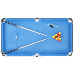 Tekscore Compact 4ft 6in Folding Leg Snooker/Pool Table