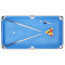 Tekscore Compact 4ft 6in Folding Leg Snooker/Pool Table