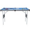 Tekscore Compact 4ft 6in Folding Leg Snooker/Pool Table