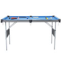Tekscore Compact 4ft 6in Folding Leg Snooker/Pool Table