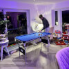 Tekscore Compact 4ft 6in Folding Leg Snooker/Pool Table
