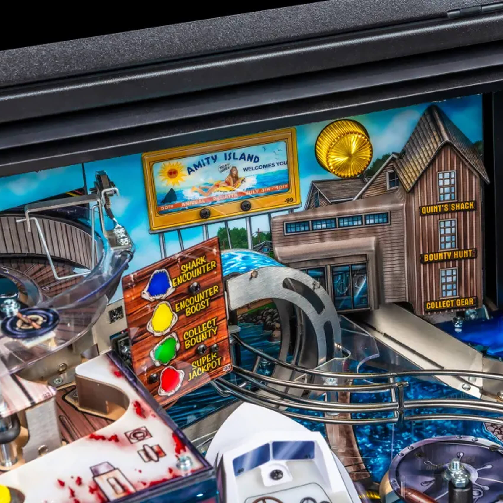 Stern Jaws Premium Pinball Machine | Liberty Games