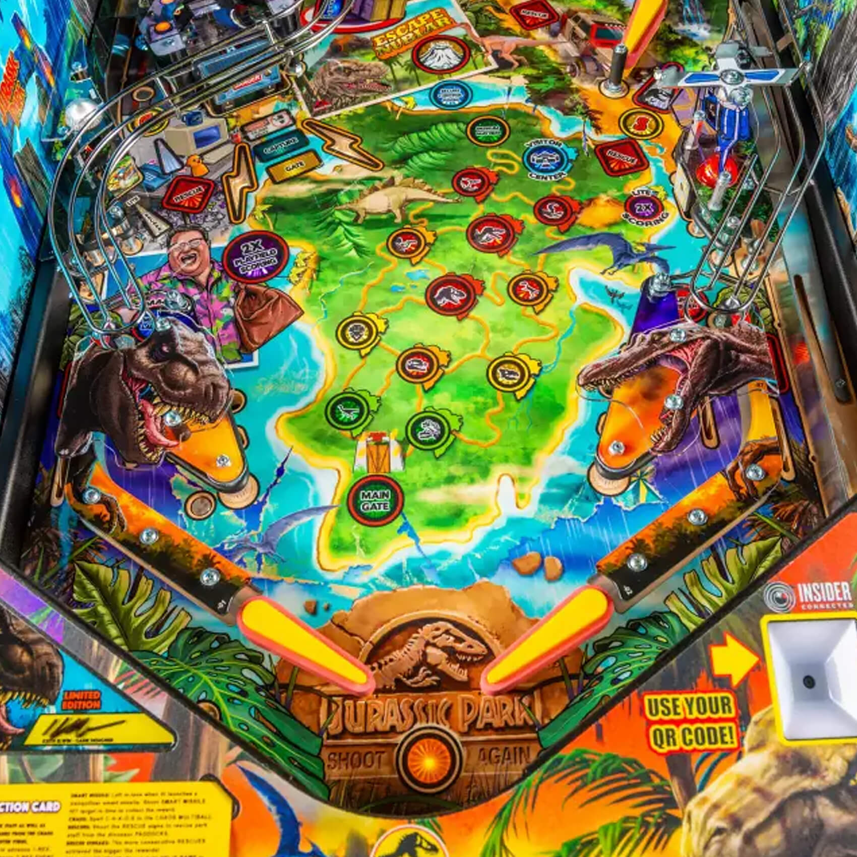 Stern Jurassic Park 30th Anniversary Limited Edition Pinball Machine